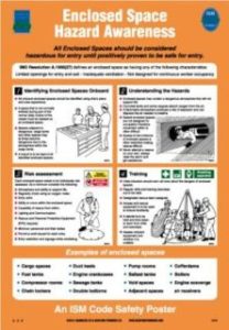 Poster, Enclosed space safety awareness | Marine Equipment and Services ...
